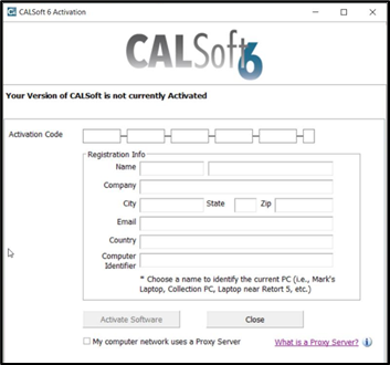 Instructions to Install and Activate a Temporary Use copy of CALSoft 6 – TechniCAL
